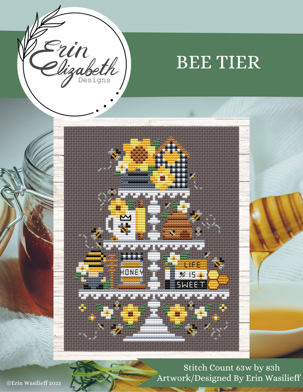 50 Cross Stitch Patterns With Bees
